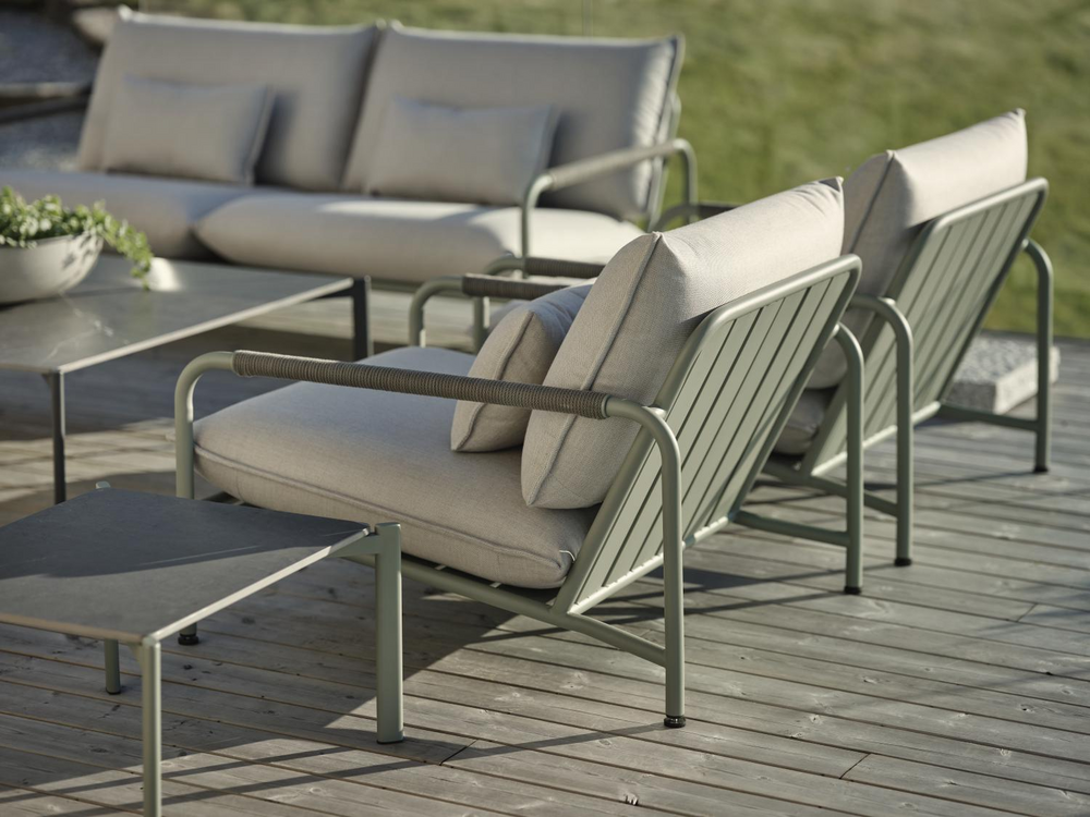 Lerberget 2,5-sits soffa Dusty Green/ash | Brafab - Hållbara utemöbler ...